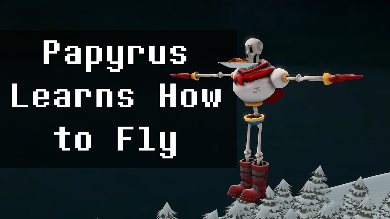 Papyrus Learns How to Fly - YouTube