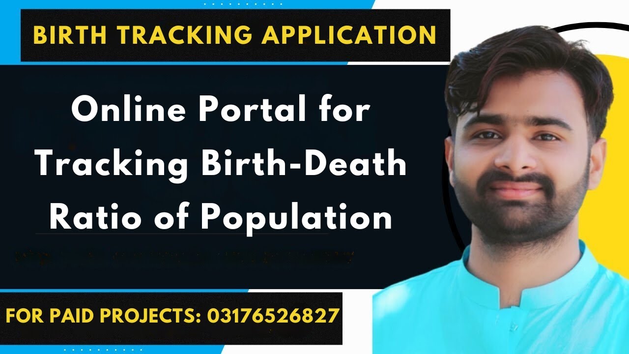 Online Portal For Tracking Birth & Death Ratio Of Population Project in Php MySql | #cs619 - YouTube