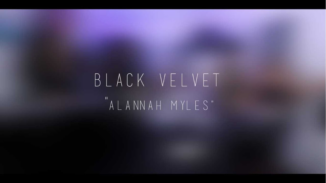 Black Velvet - Cover Black Velvet (Alanna Myles) - YouTube