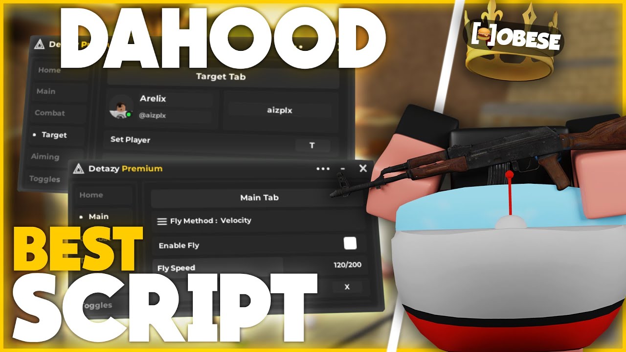 So this NEW Da Hood Script is Just BULLYING Everyone 😭(Detazy Premium ...