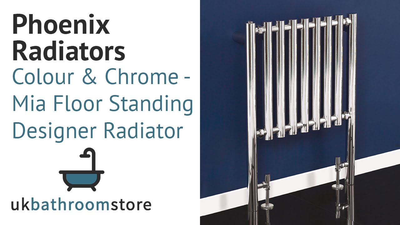 Phoenix Radiators - Colour & Chrome Radiators Mia Floor Standing ...
