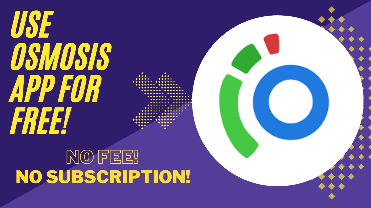 ACCESS OSMOSIS APPLICATION WITHOUT SUBSCRIPTION || COMPLETE WALKTHROUGH || - YouTube