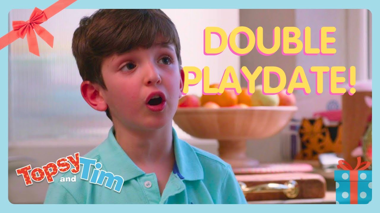 DOUBLE PLAYDATE! 😆 | 🎄 HAPPY HOLIDAYS 🎄 | Topsy & Tim | FUN SHOWS For ...