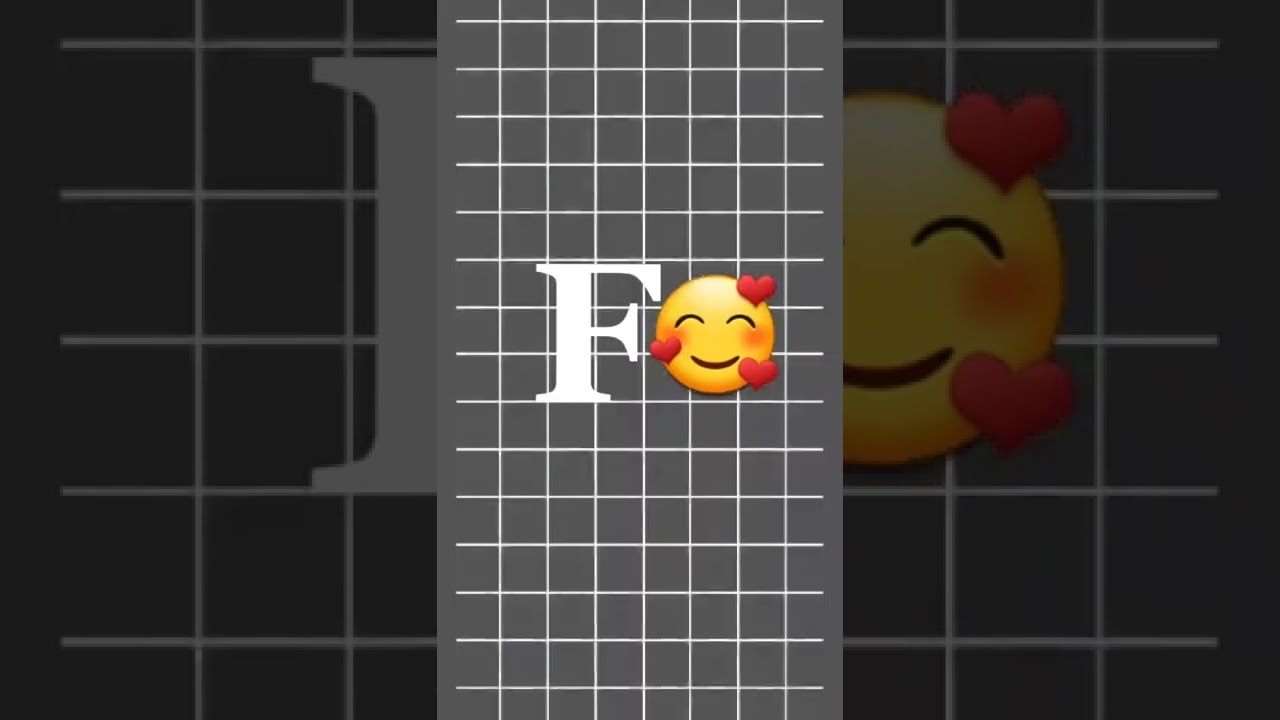 ♥️ F ♥️ harfiga video - YouTube