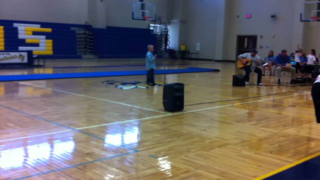 School Talent Show Bronson Hadder - YouTube