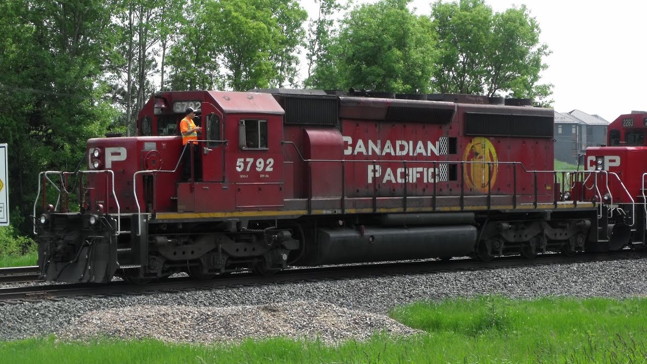 CWR TRAIN! Railfanning the CPKC mactier sub (JUN 3, 2025) - YouTube