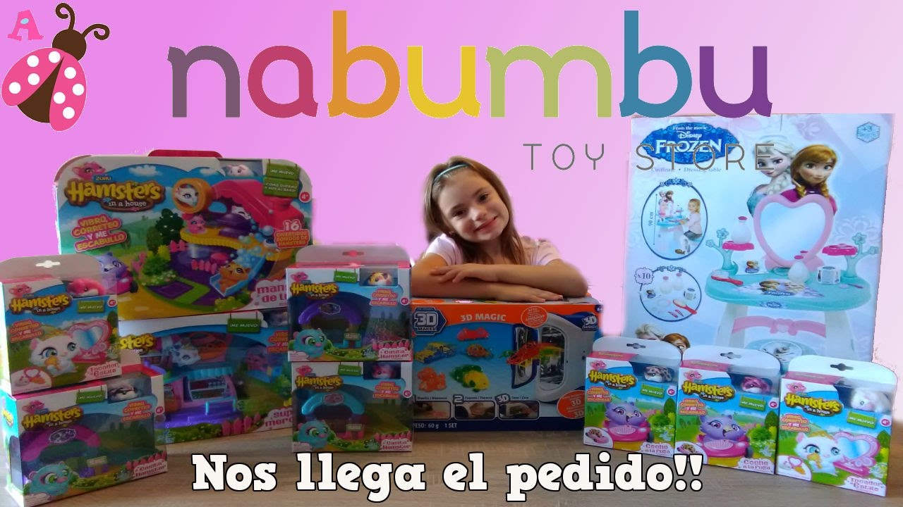 Super Envío de Juguetes NABUMBU + Unboxing Hamsters - YouTube