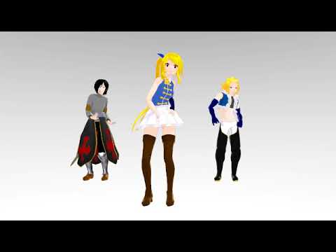[MMD] BTS - Danger ft. Lucy Heartfilia, Sting Eucliffe, and Rogue ...