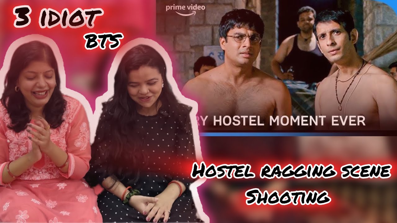 3 Idiot Hostel Ragging Scene Shooting Reaction | R Madhavan | Sharman J ...