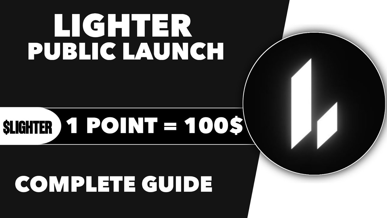 How To Farm Lighter Airdrop Complete Guide - Lighter Points Price ...