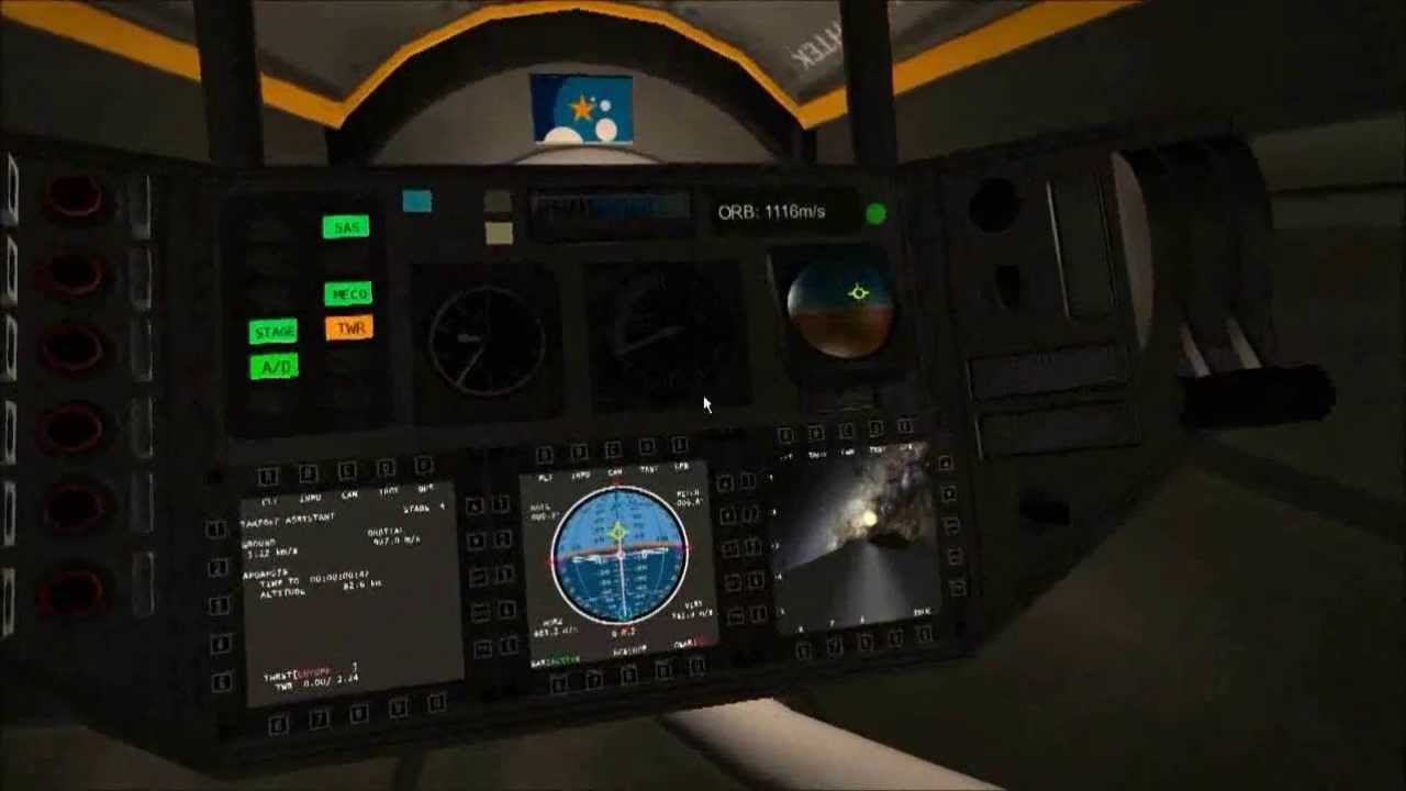 Kerbal Space Program: All-IVA with RasterPropMonitor - YouTube