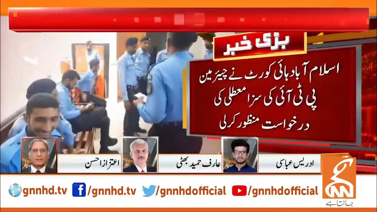 Aitzaz Ahsan Quick Response on Islamabad High Court Decision - YouTube