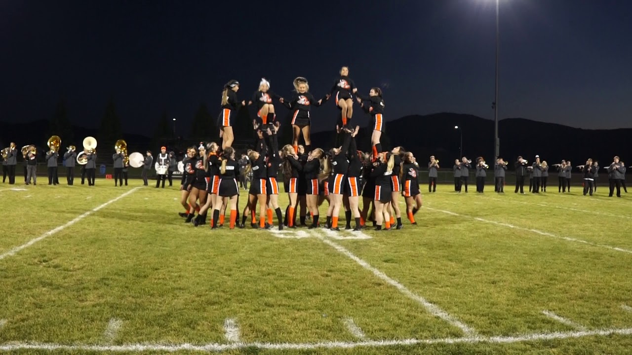 PFHS Band-Cheer-Dance Homecoming Pre-game 2018 - YouTube