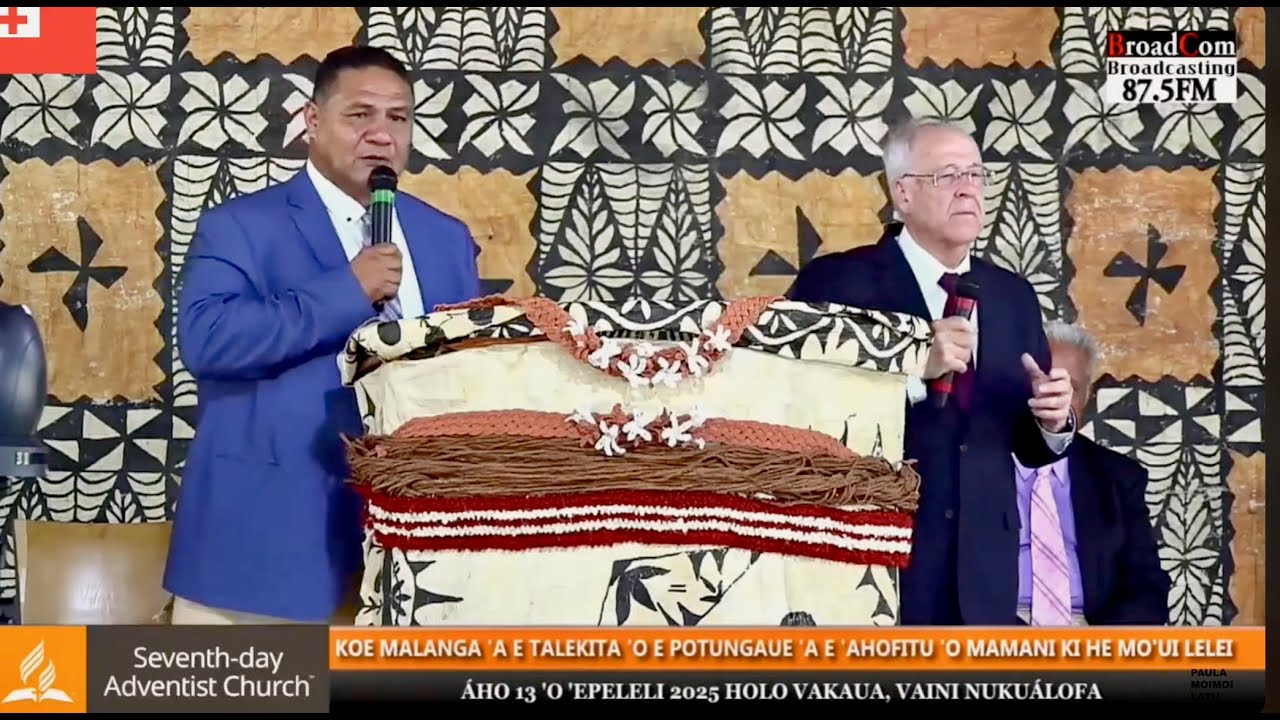 Tonga Mission Combined Divine Service | Dr Peter Landless - YouTube