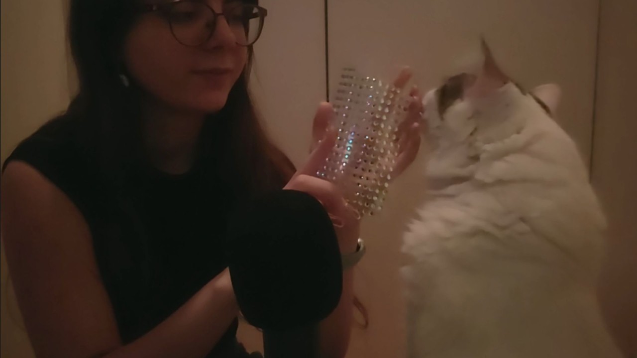 tippy tappy trigger assortment with paperclip nails ASMR (mostly no ...
