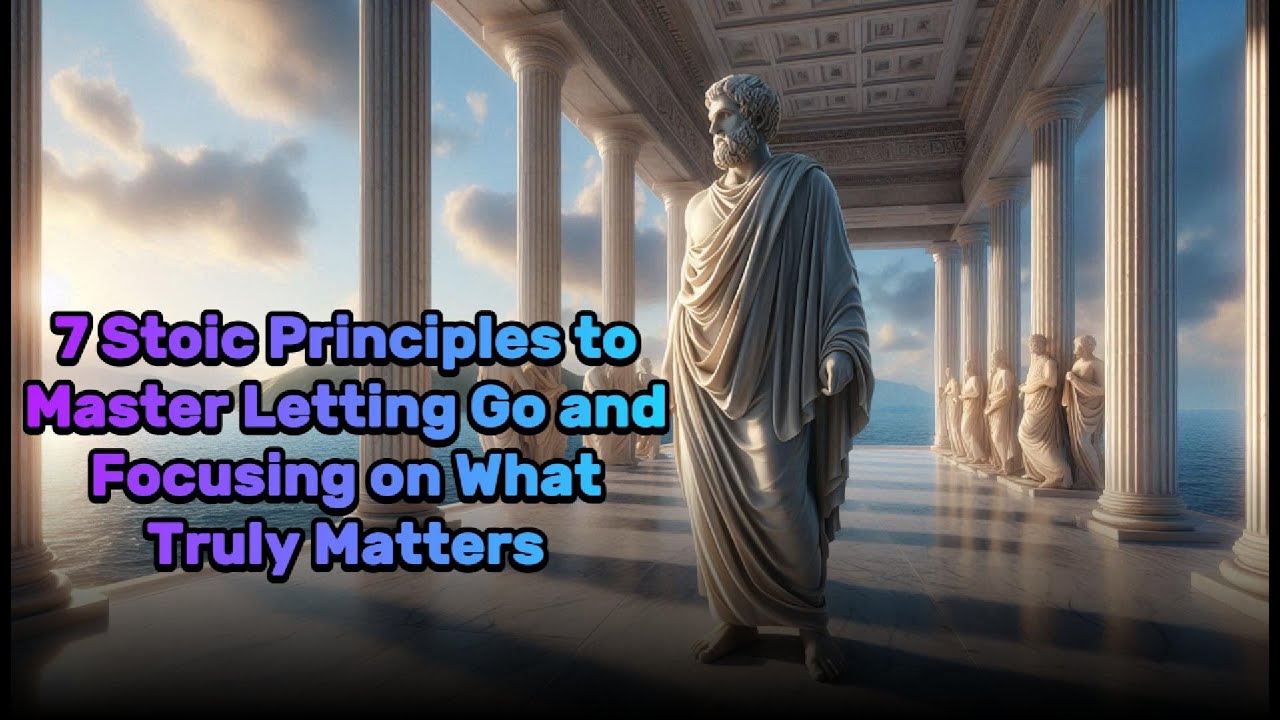 STOICISM | 7 Stoic Principles to Master Letting Go and Focusing on What ...