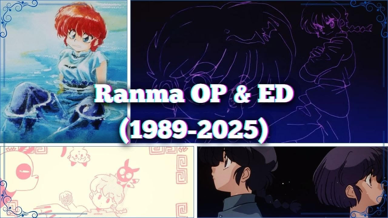 Evolution Openings & Endings of RANMA (1989~2025) - YouTube