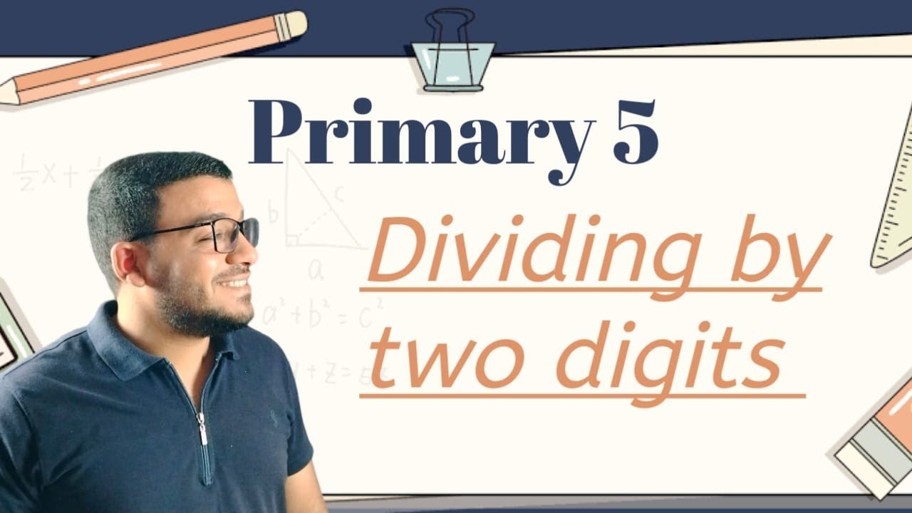 Dividing by a two digit numbers and estimating - YouTube
