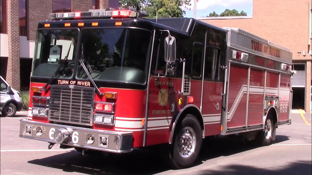 Turn of Rivers Fire Department Rescue 66 Responding - YouTube