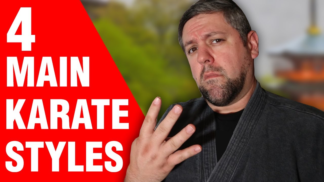 The 4 Main Styles of Karate | ART OF ONE DOJO - YouTube