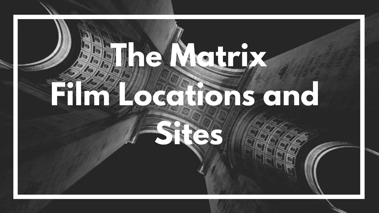 MUST SEE FILM LOCATIONS for The MATRIX!! Filming Location on set! - YouTube