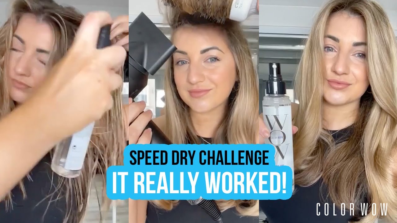 Speed Up Your Blowout with a Quick Blow Dry Spray | Your fastest ...