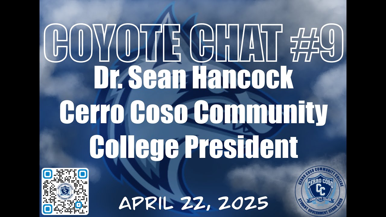 Coyote Chat 9 | Dr. Sean Hancock - YouTube