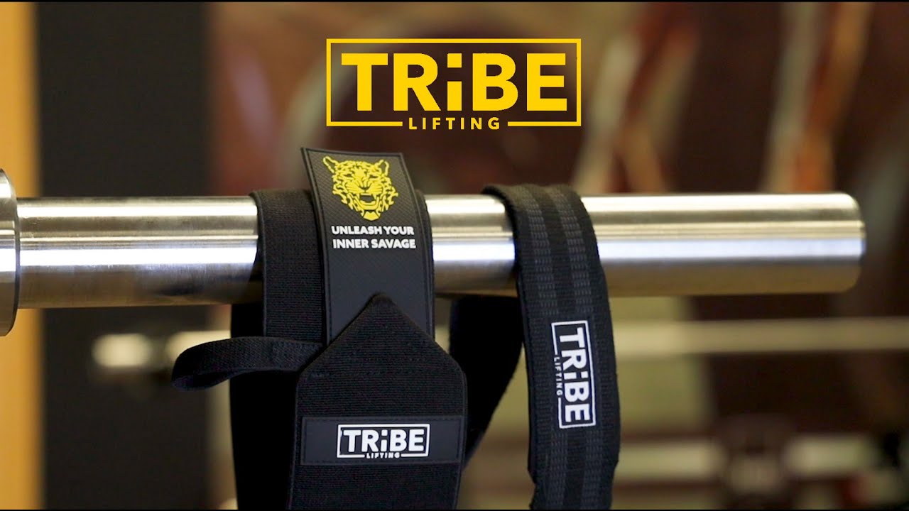 Tribe Lifting Wrist Wraps and Straps - YouTube