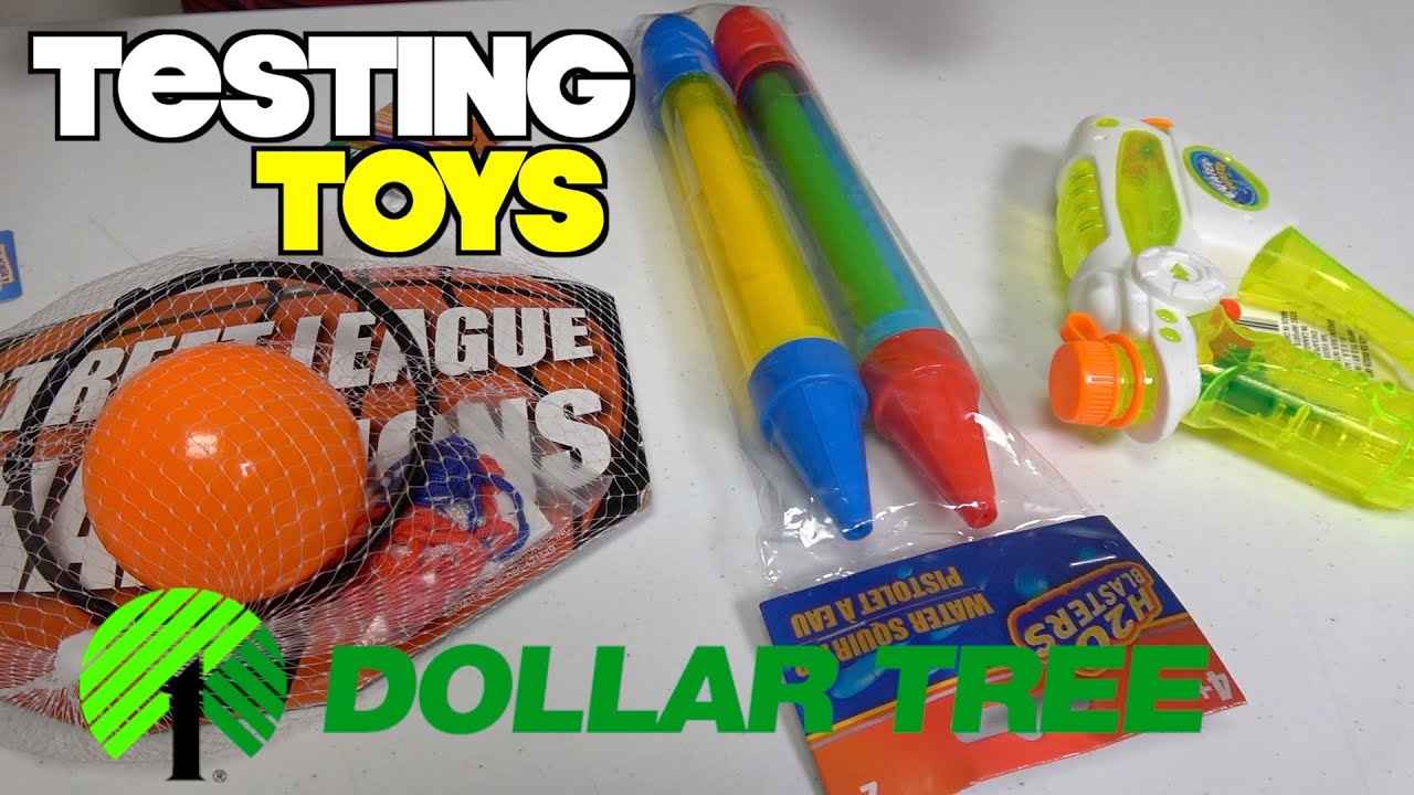 Testing Out Dollar Tree Toys For The Summer! Are They FUN???? - YouTube