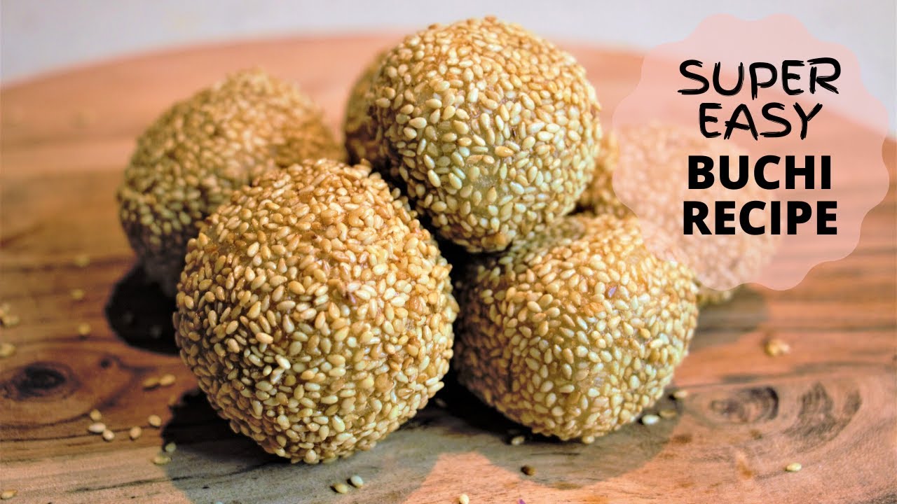 EASY BUCHI RECIPE | RED BEAN SESAME BALLS | HOW TO MAKE BUCHI #MAMAJOT ...