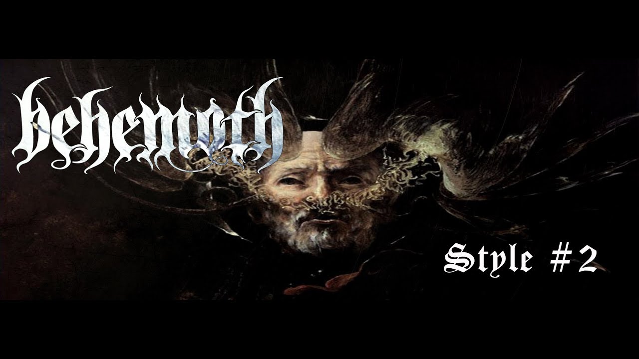 DRUM BACKING TRACK Behemoth Style # 2 - YouTube