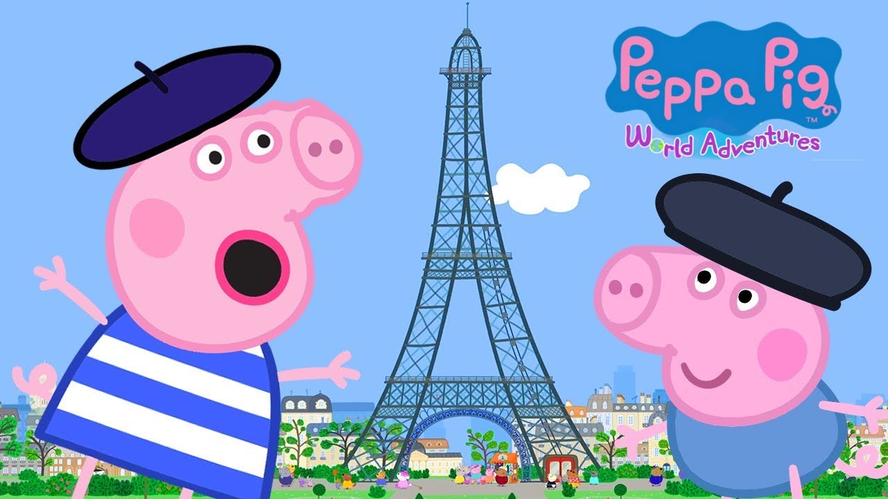 Peppa Pig World Adventures - Weekend In Paris - YouTube