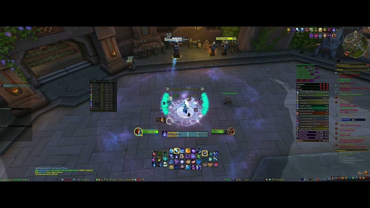 Mage UI setup TWW S1 (live commentary) - YouTube