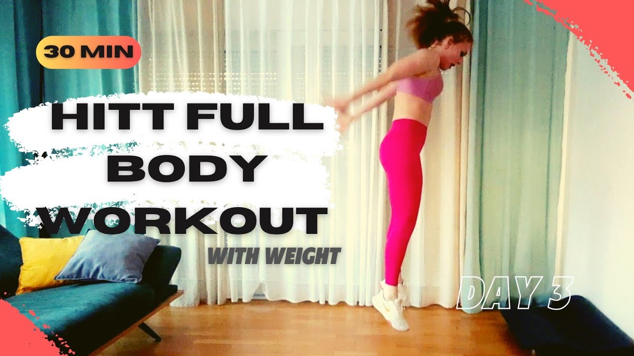 30 MIN FULL BODY HIIT WORKOUT+ Cardio at Home| Build and Burn with ...