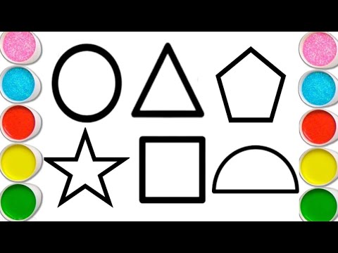 Learn shapes|Learn color|shapes and color video for kid| kids learning ...
