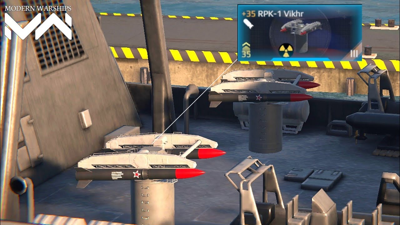 RPK-1 Vikhr - New BP Anti-Submarine Nuclear Grenade Launcher Review - Modern Warships - YouTube