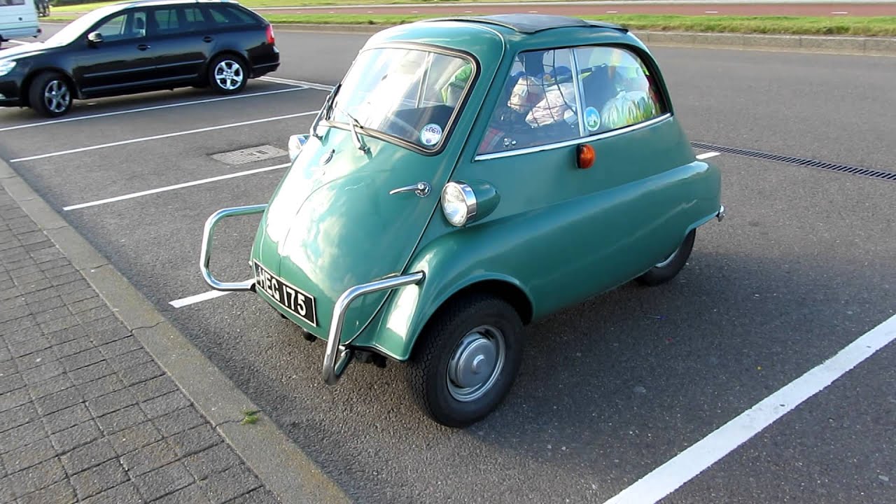 BMW Isetta Green Short Walkaround - YouTube