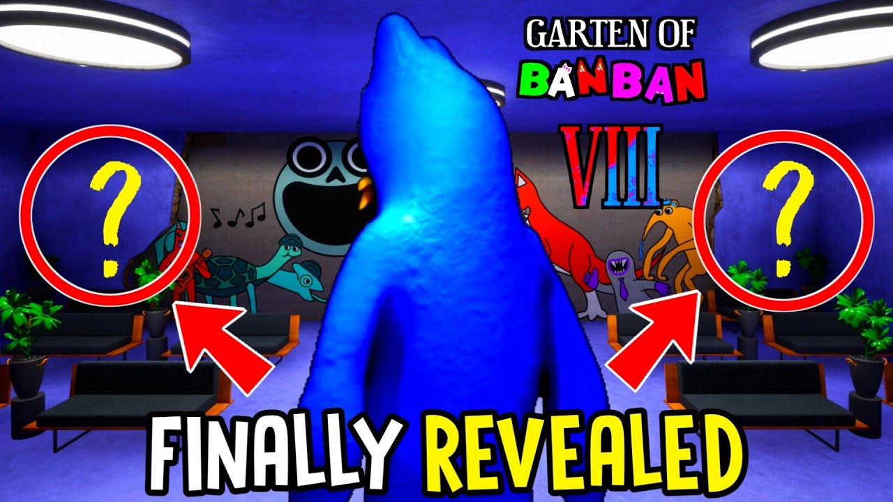 GARTEN OF BANBAN 8 - The NEW HIDDEN CHARACTERS of the MUTANT FAMILY ...