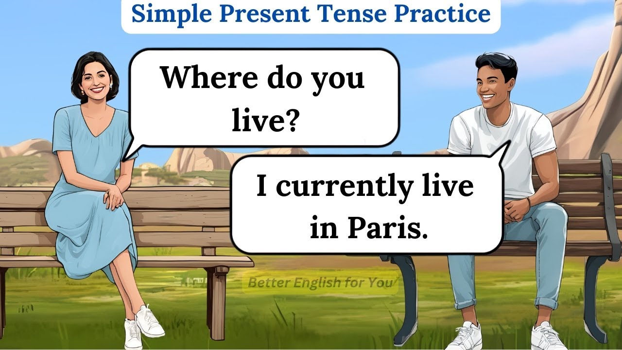 Simple Present Tense Practice | English Listening and Speaking for ...