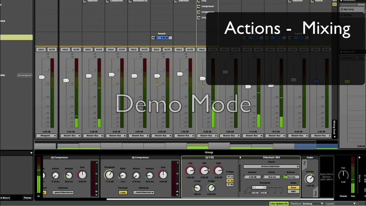 Innerspace Game (Composition and Sound Design Walkthrough) - Unity, Fmod. - YouTube