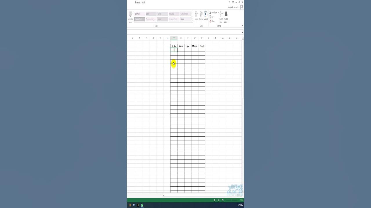 Excel Fill Series Shortcut Tricks Shorts Short Excel Excelshortsvideo Exceltutorial Youtube