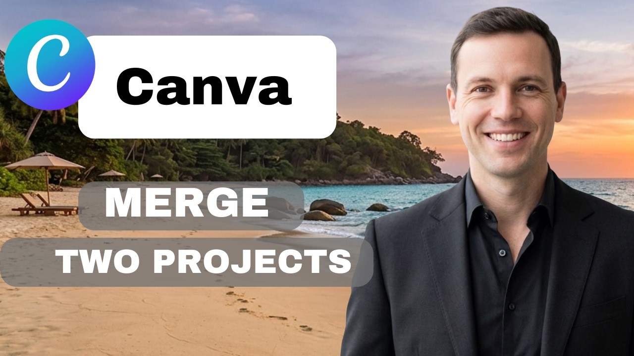 How to Merge 2 Canva projects (full guide) - YouTube