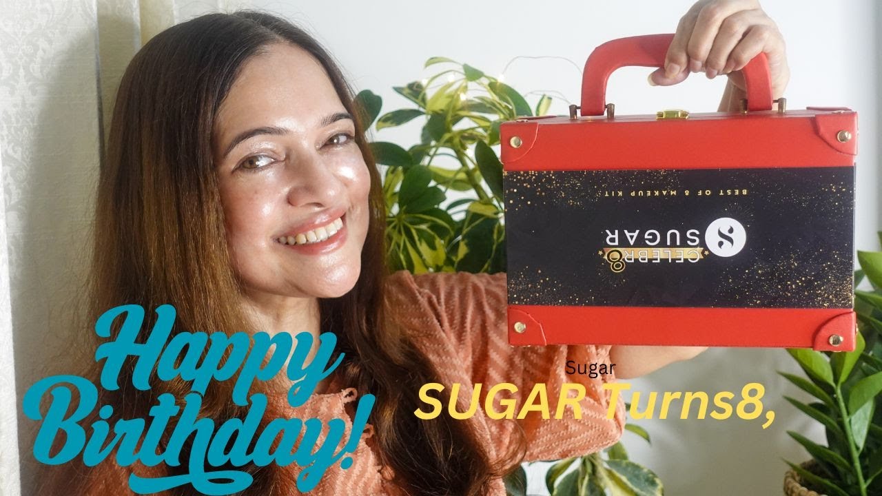 " Celebration: Unboxing, Review & Swatches of New Sugar Cosmetics' 8th ...
