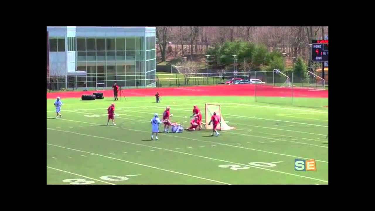Riley Larson sophomore year lacrosse highlights - YouTube