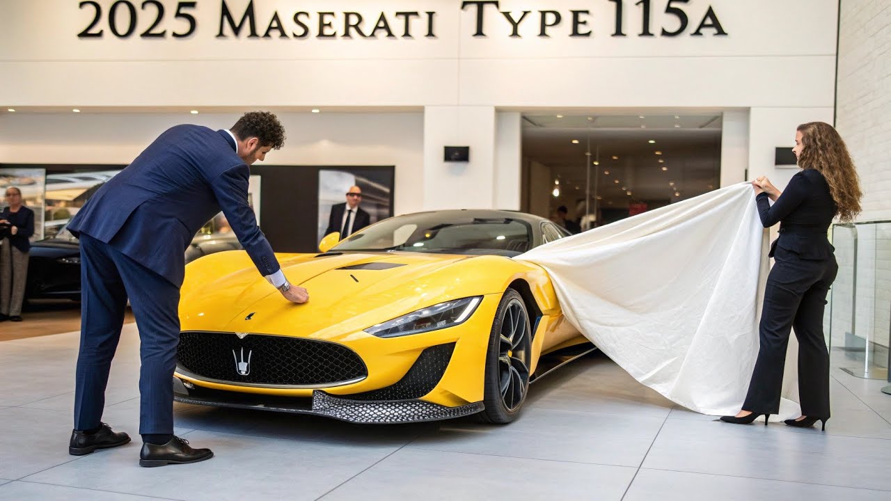 2025 Maserati Type 115 – The Ultimate Italian Supercar Redefined! - YouTube