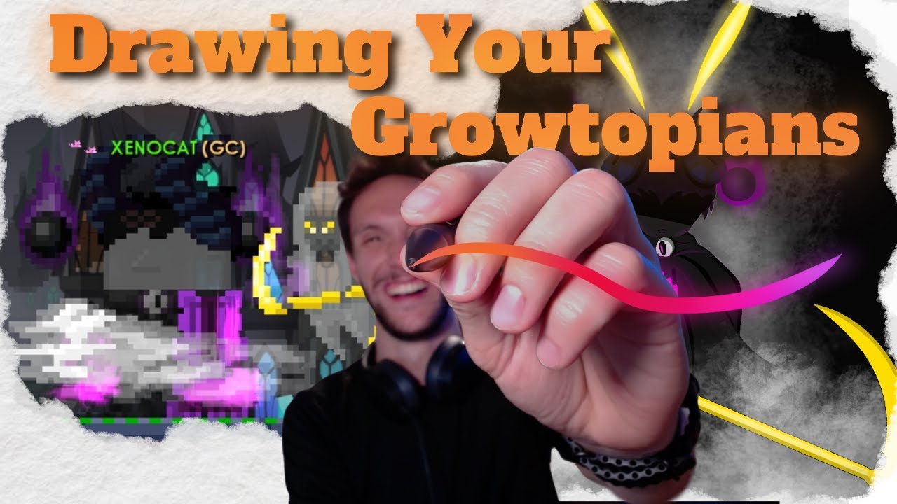 The Best Drawings I Have Ever Done! (Growtopia Art) - YouTube