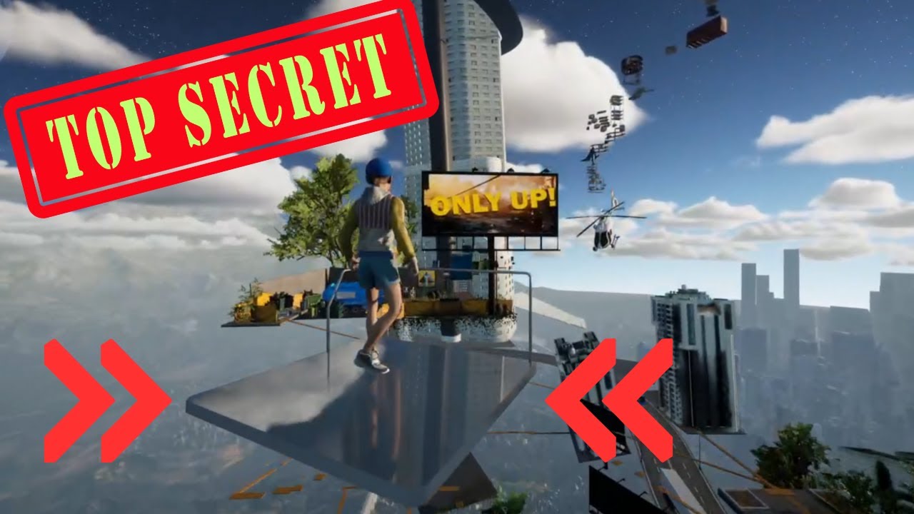 Only Up| Secret Elevator Makes This Game EASY! - YouTube