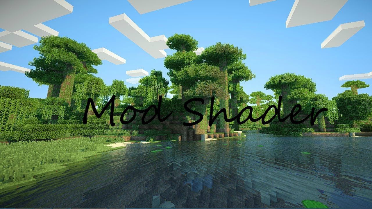 วิธีลง Minecraft Shader Mod:แสงเงา ภาพสวย[1.7.10] - YouTube