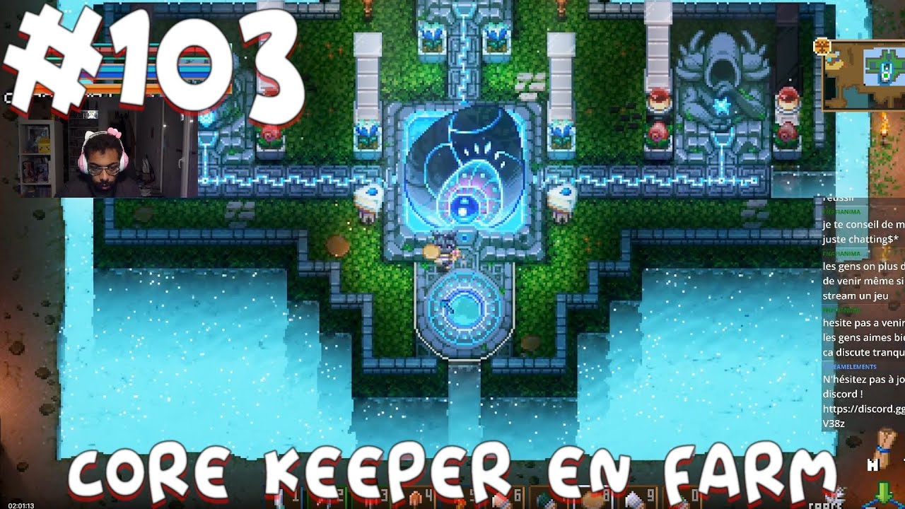 [REDIFF] #103 On continue Core Keeper, j'ai oublié de farm donc on va ...
