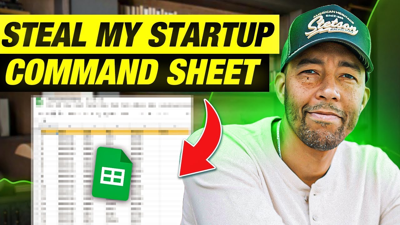 The Startup Command Sheet - Swipe It and Prosper - YouTube